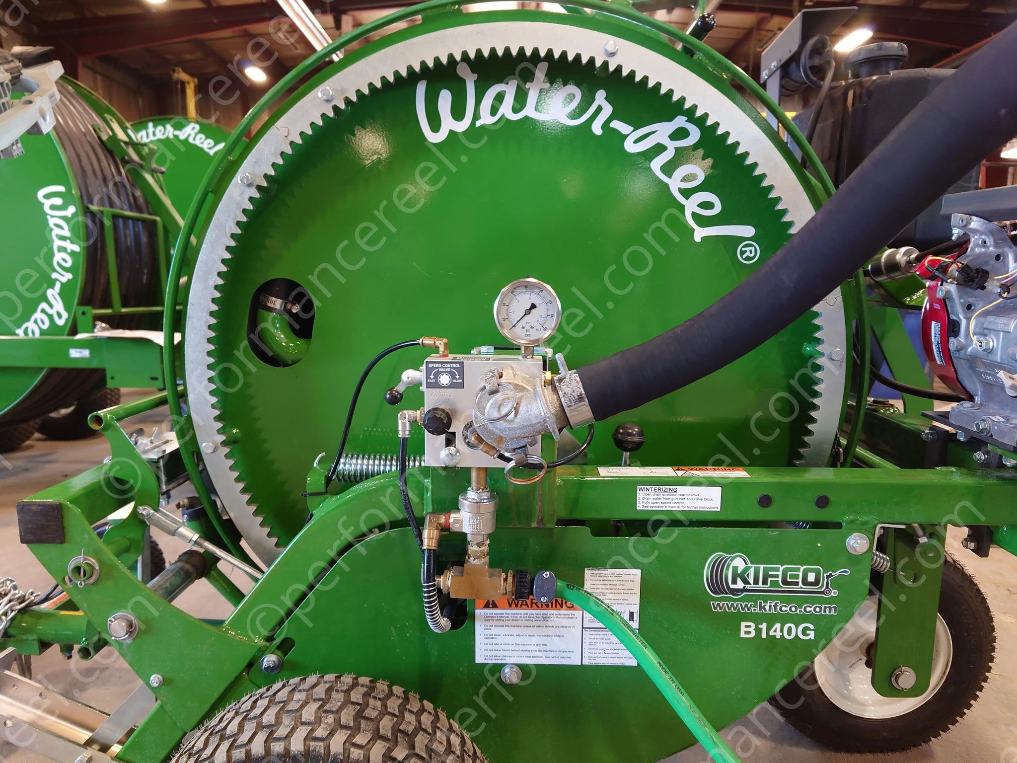 Kifco B140 Water Reel Traveler 1.4" ID x 350' Length – Performance Reel