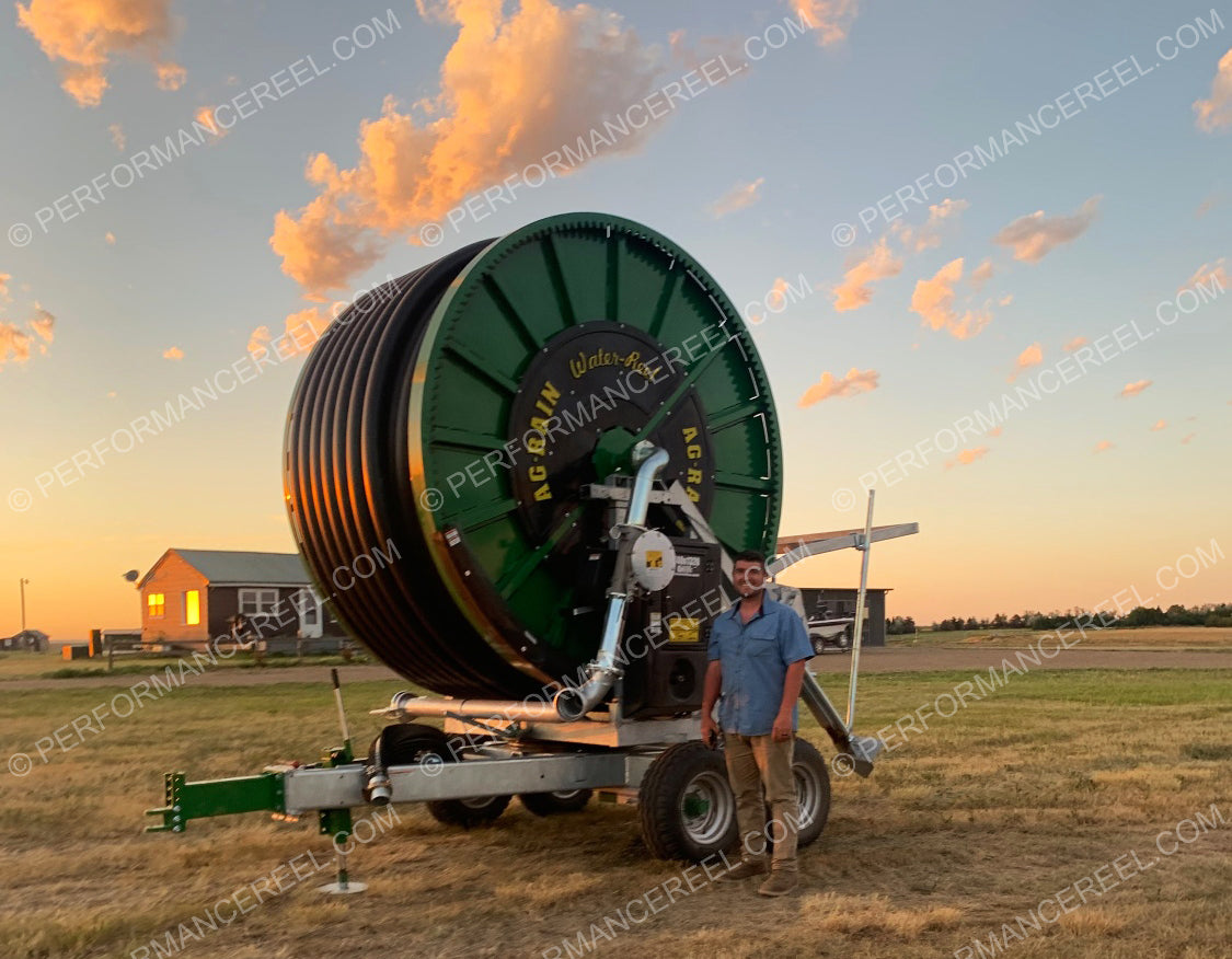 Kifco T40 X 1320 Ag-Rain Water Reel 4" ID x 1320' Length – Performance Reel