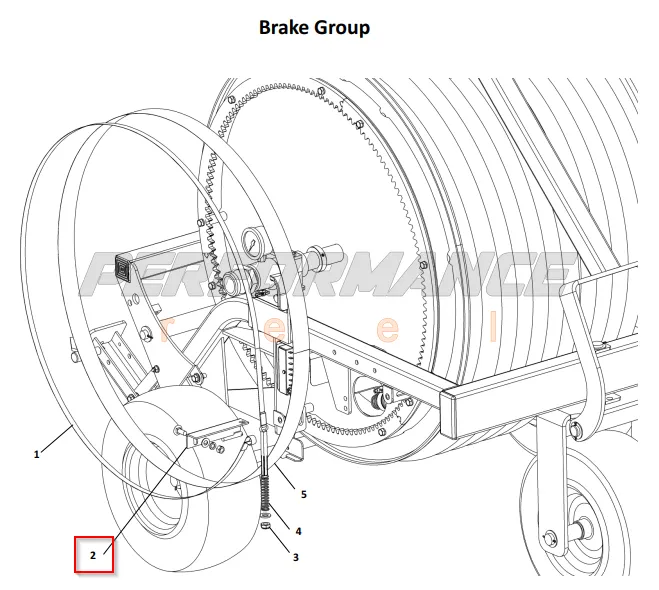 Kifco Repair Part Number 50405940 – Performance Reel