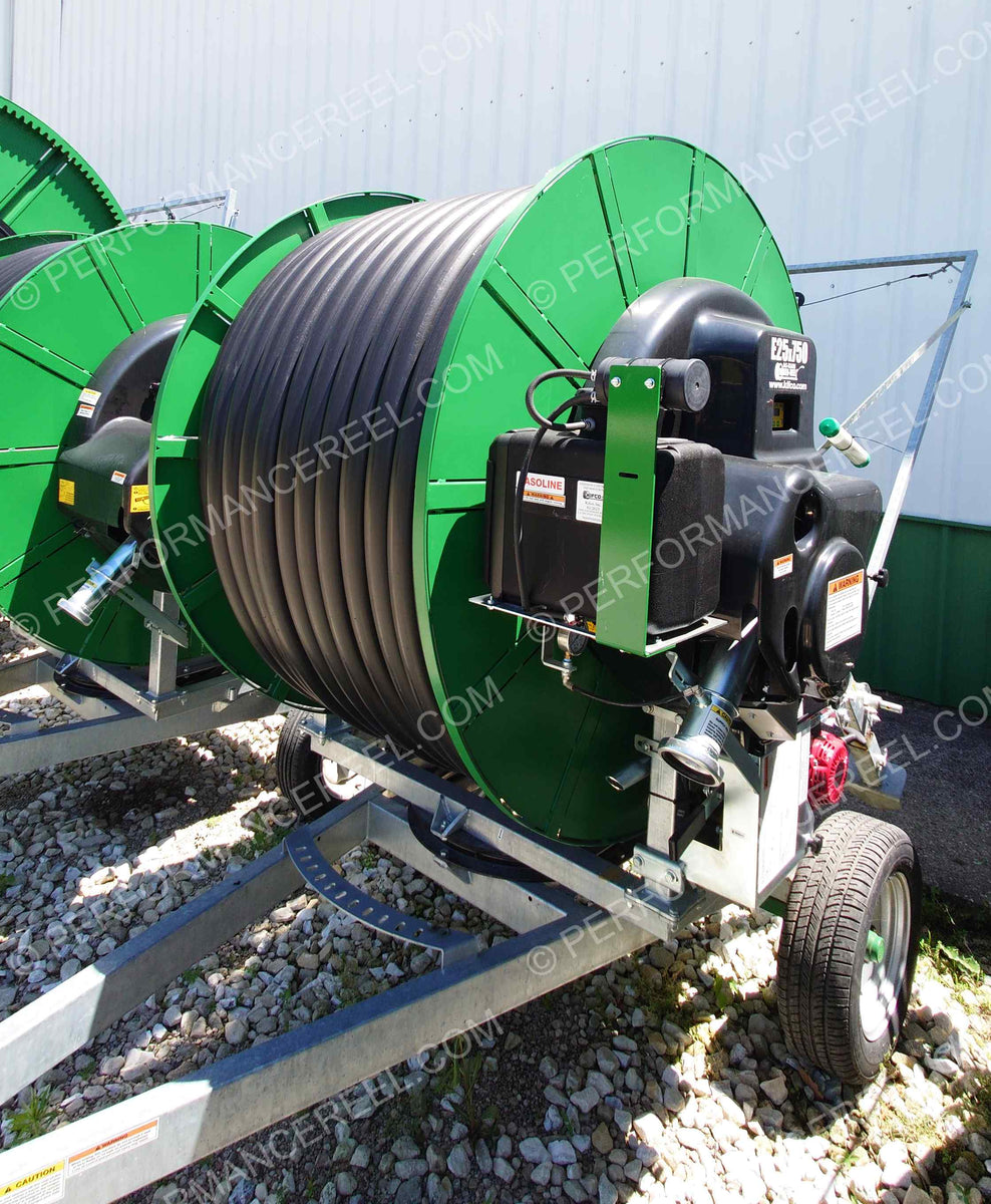 Kifco E25 X 750 Ag-Rain Water Reel Traveler With Nelson Sr100 2.5" ID ...