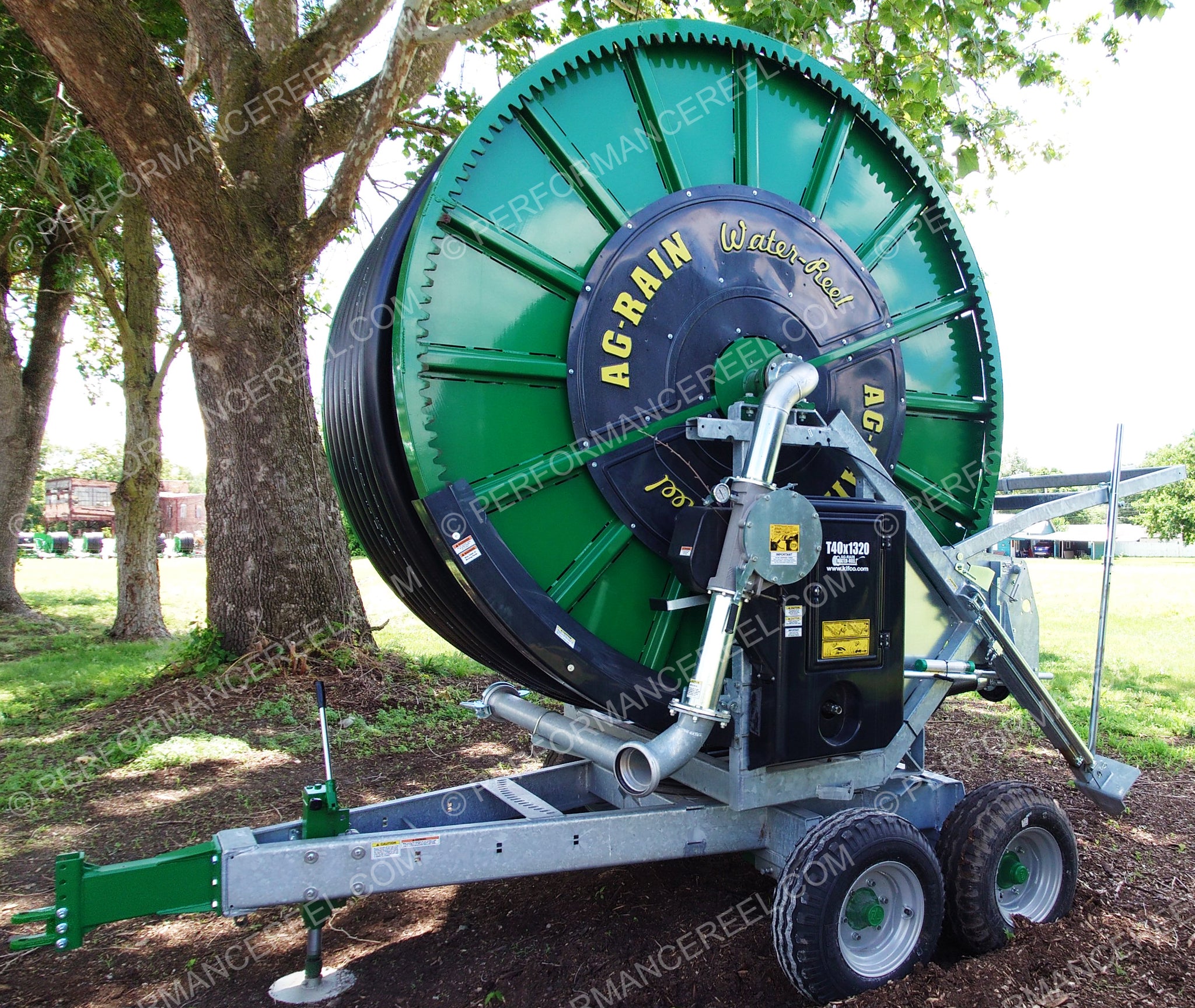 Kifco T40 X 1320 Ag-Rain Water Reel 4" ID x 1320' Length – Performance Reel