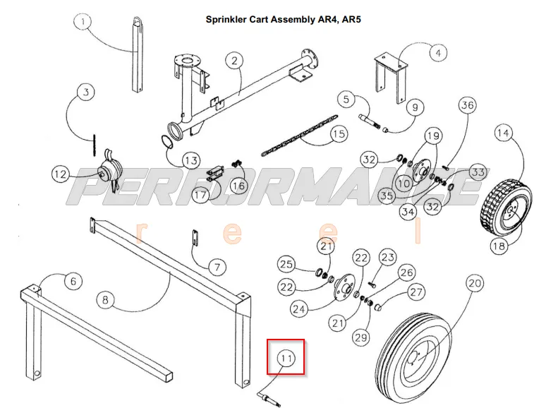 Kifco Repair Part Number 59601370 – Performance Reel