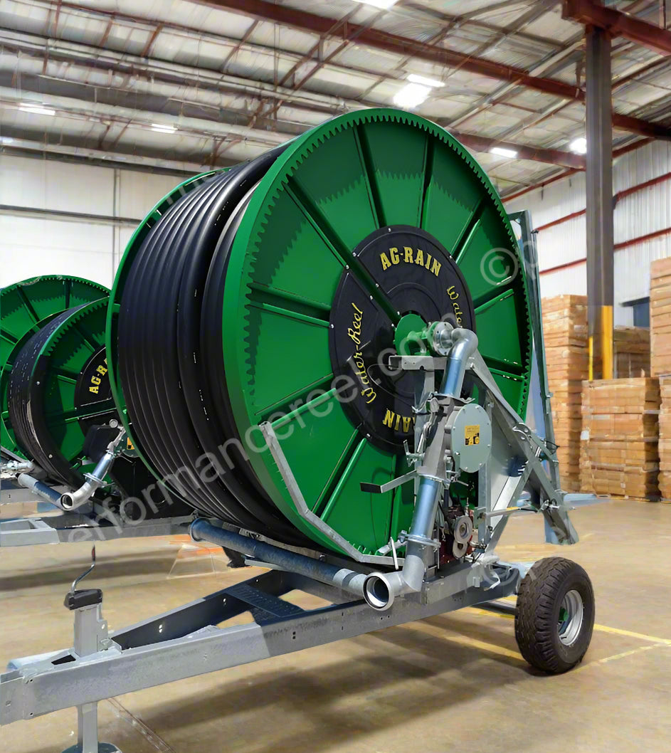 Kifco T27 X 980 Ag-Rain Water Reel With Nelson SR100 2.7" ID x 980 ...